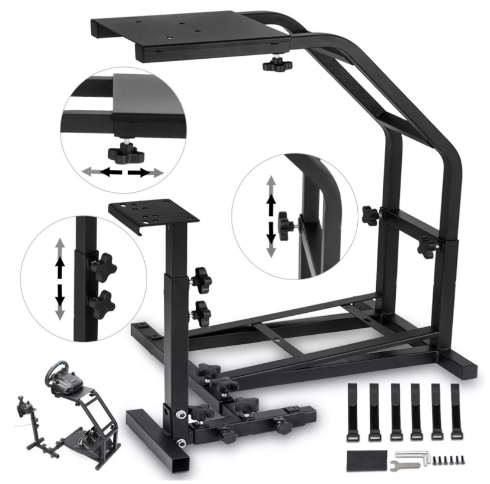 ArgoX Racing Game Stand w/ Adjustable Bracket for Logitech G27 G22 ...