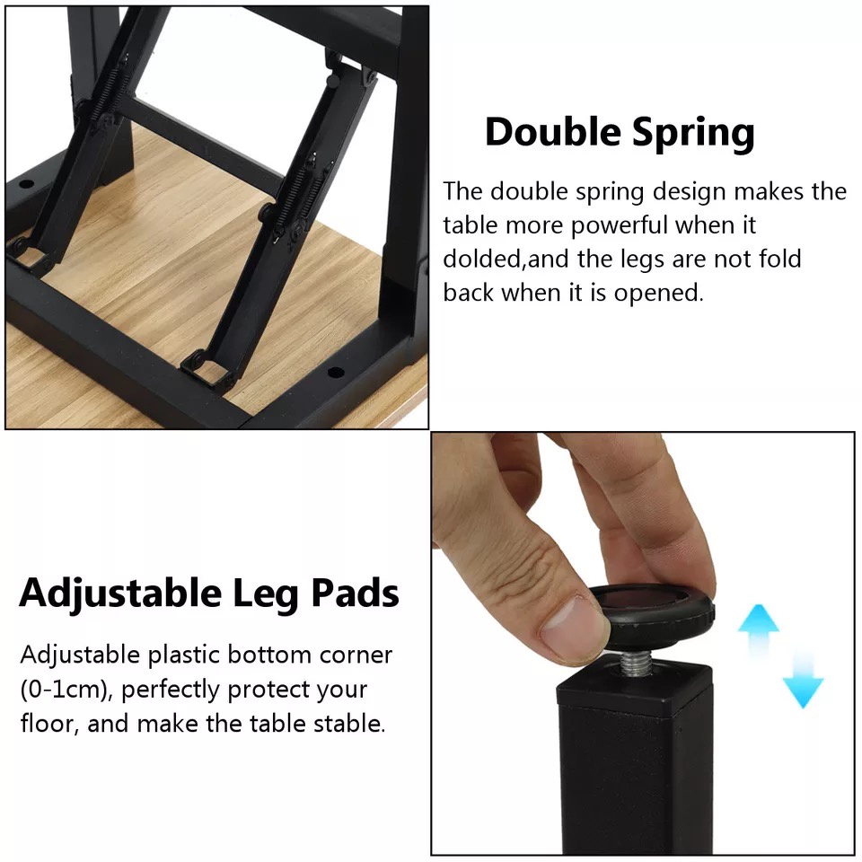 Novia Folding Dining Table Computer Table Simple Foldable Table Office ...