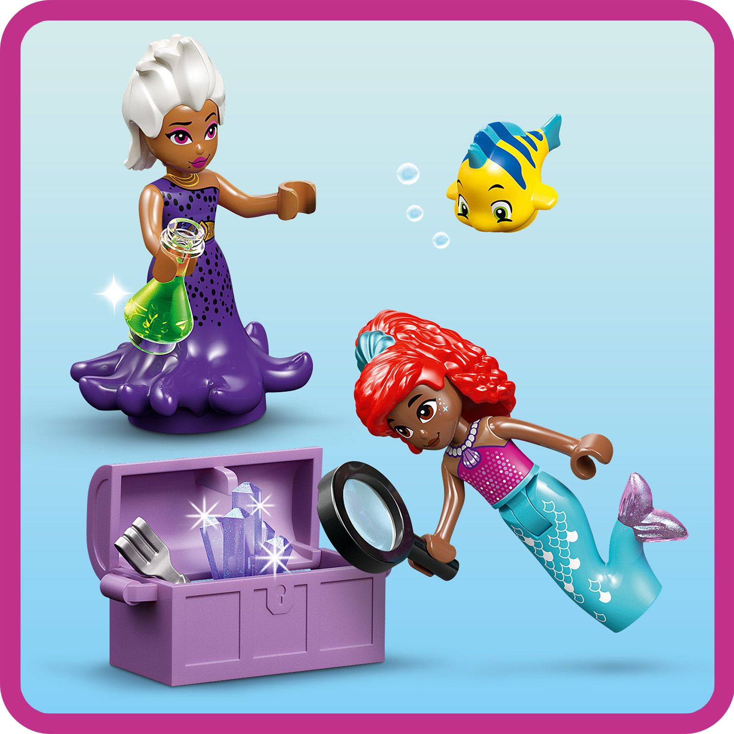 LEGO Disney Princess 43254 Ariel's Crystal Cavern (141 Pieces) | Shopee ...