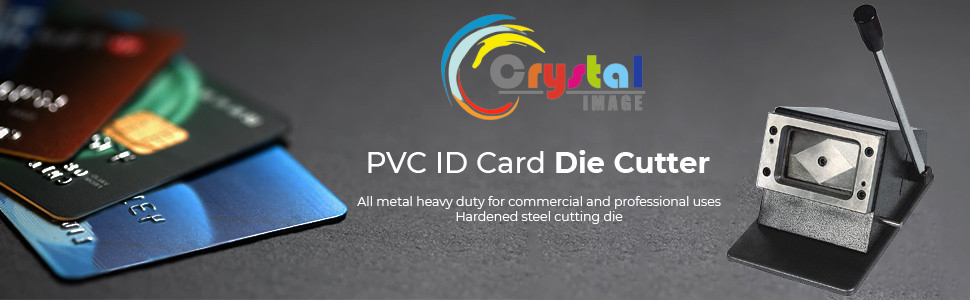 Yasen PVC Card Die Cutter | Heavy Duty ID Cutter for Gift Card | ATM ...