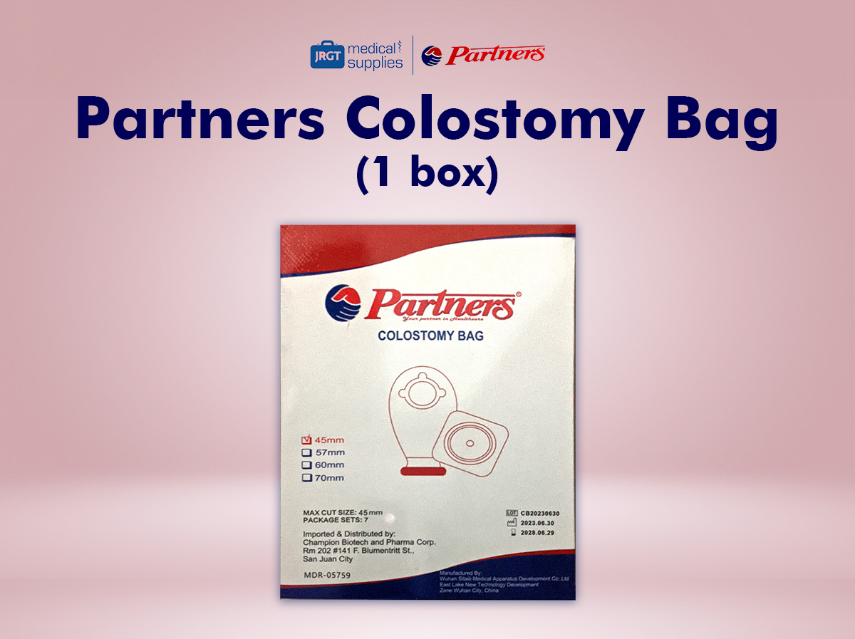 Partners Colostomy Bag (With Wafer and Clip) -Sold Per Box In Various ...