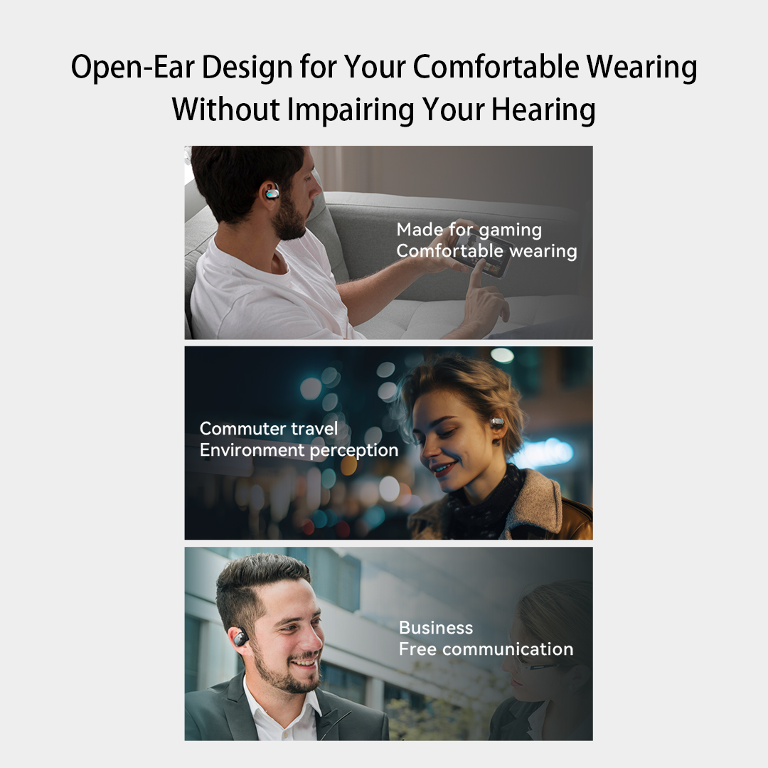 Edifier Air 2 - Air Conduction, Open Wearable Stereo Gaming Earbuds ...
