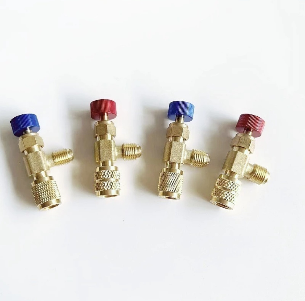 Safety Valve Adapter R410 R22 Brass Refrigerant Control Valve Air ...
