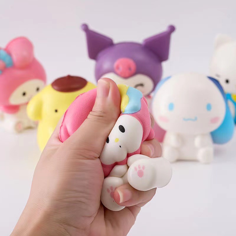 Sanrio Squishy Sanrio Kuromi Cinnamoroll Slow Stress Relief Squishy ...