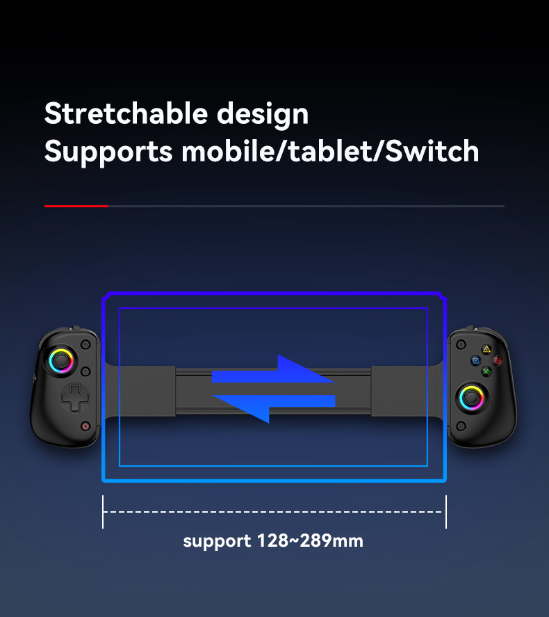 D8 Pro Bluetooth Multi-platform Support Wireless Gaming Controller with ...