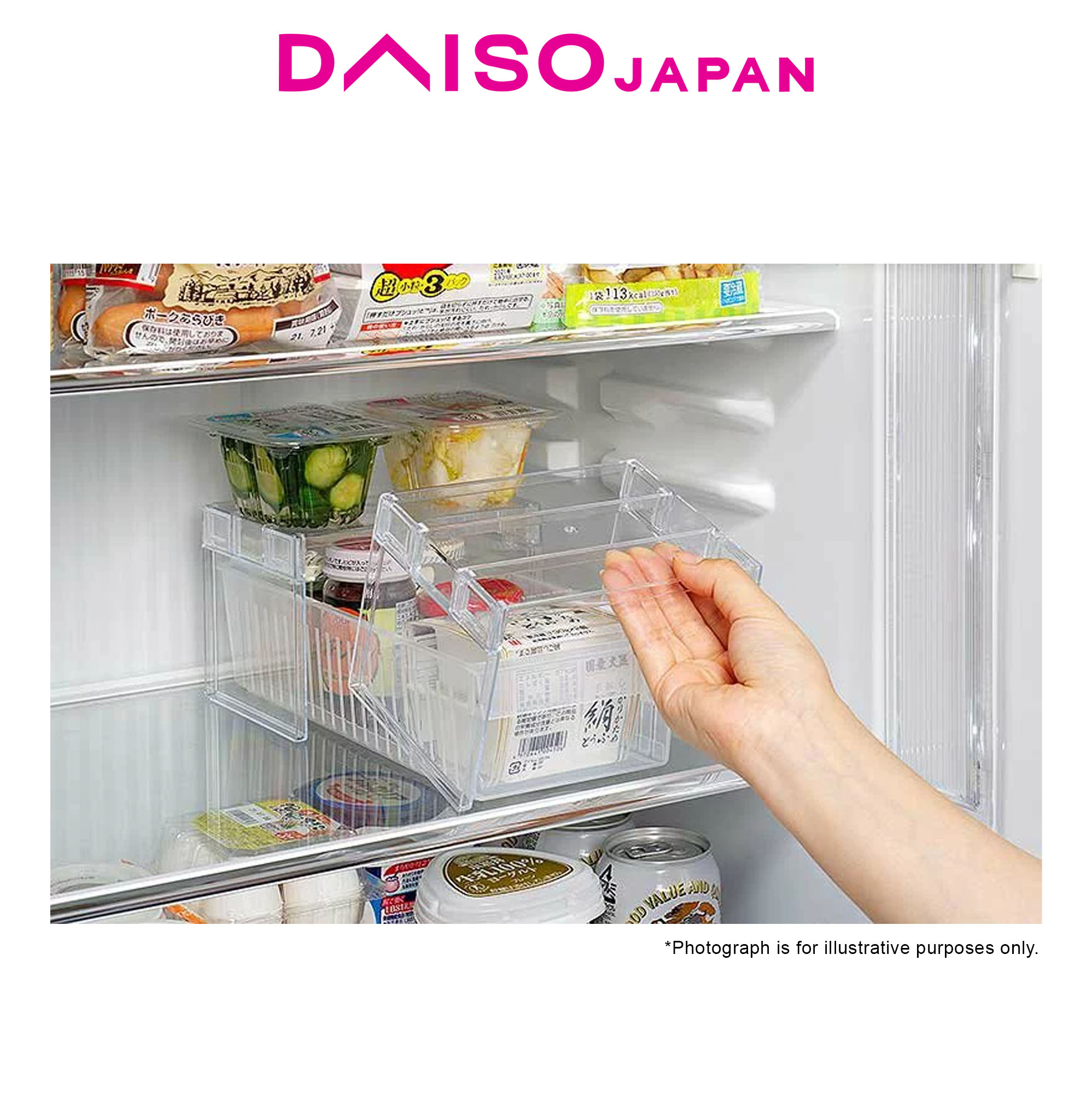 Daiso Clear Kirei Slim Rack | Shopee Philippines
