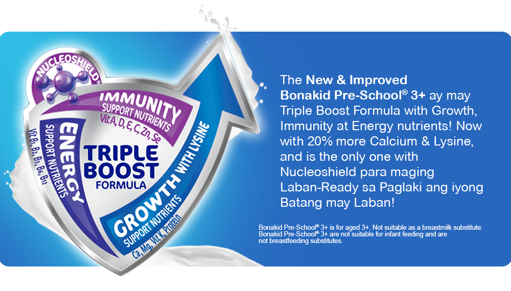 BONAKID PRE-SCHOOL 3+ Powdered Milk Drink for Children Over 3 Years Old ...
