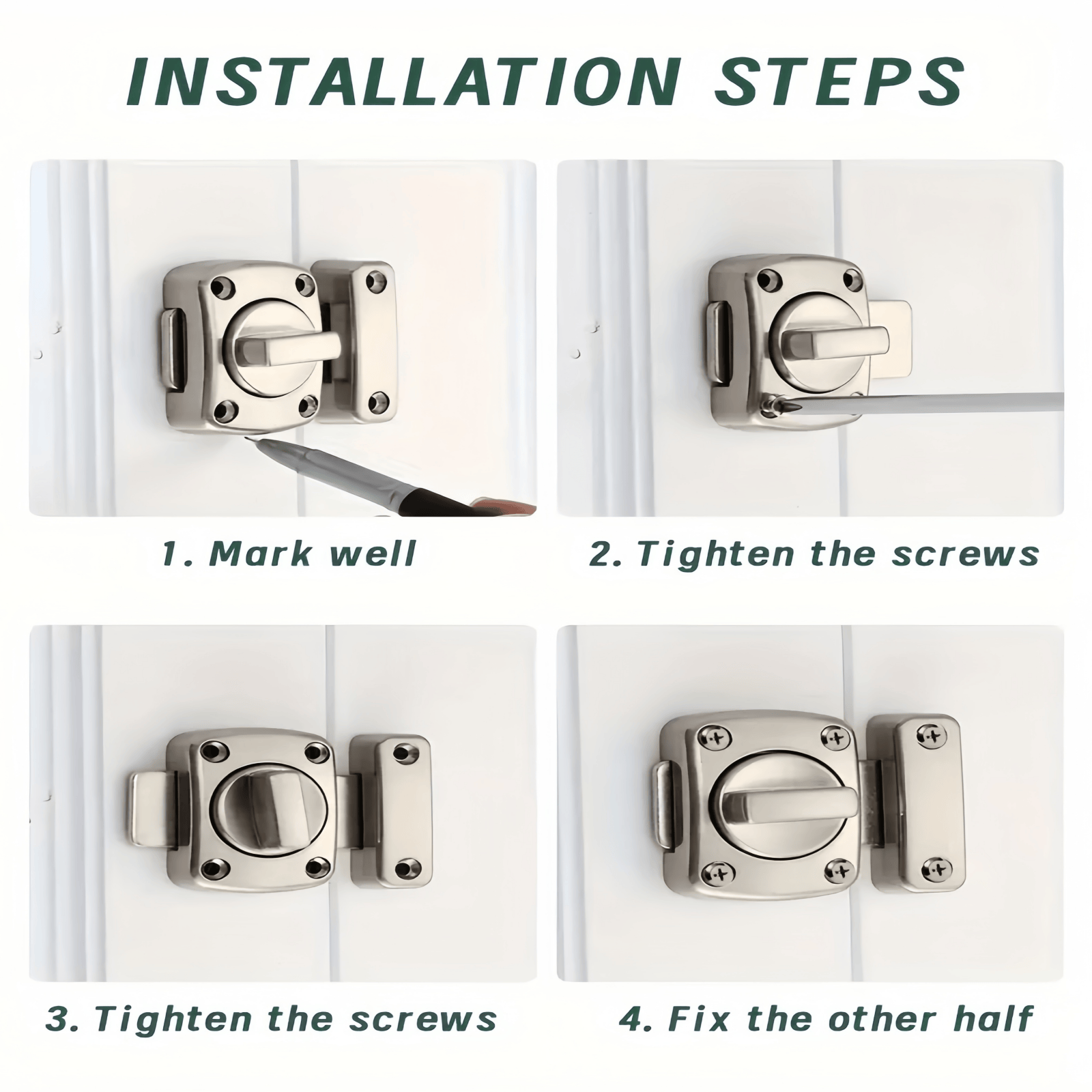 1Pcs Plug-in Anti-theft Lock,Home Universal Type Anti-theft Single ...