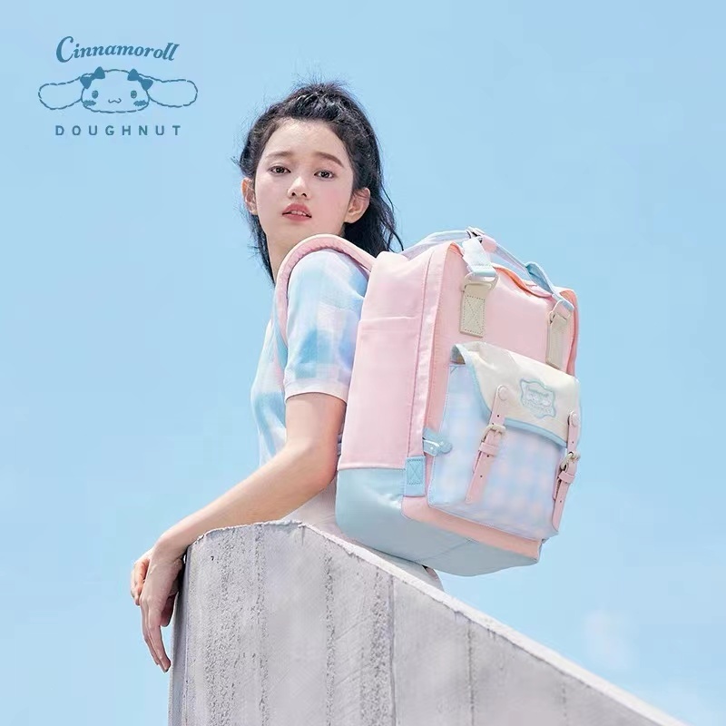 Doughnut Backpack Original Women Fashion Cute Cinnamoroll Bag ...