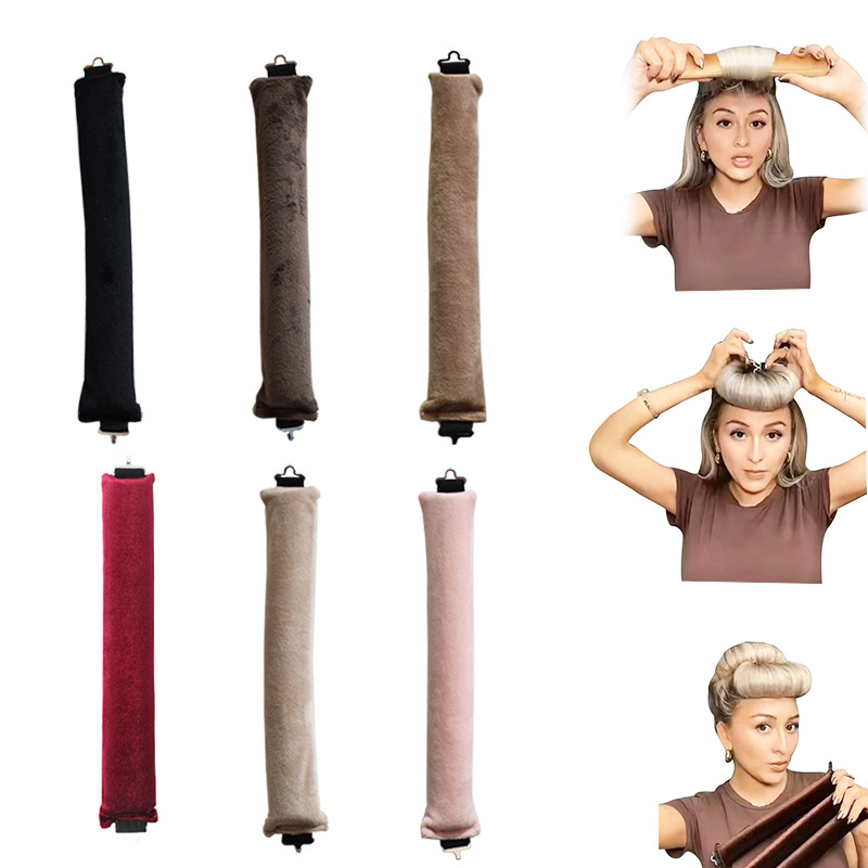 Heatless Hair Curling Sticks 3 Pcs Long Hair Styling Tools DIY Wave ...