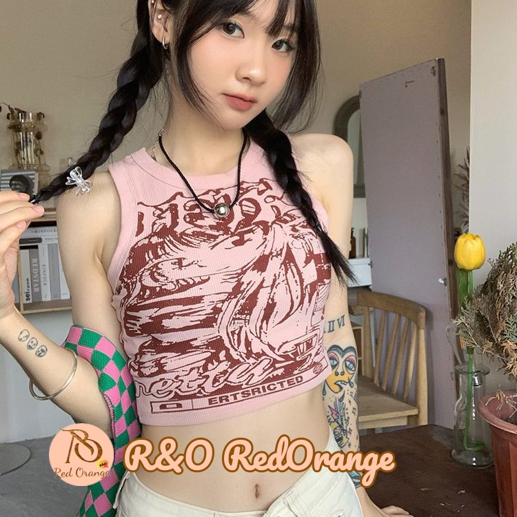 R&O Racer Back for Women Croptop Ribbed Knitted Korean Trendy Sando Rib ...