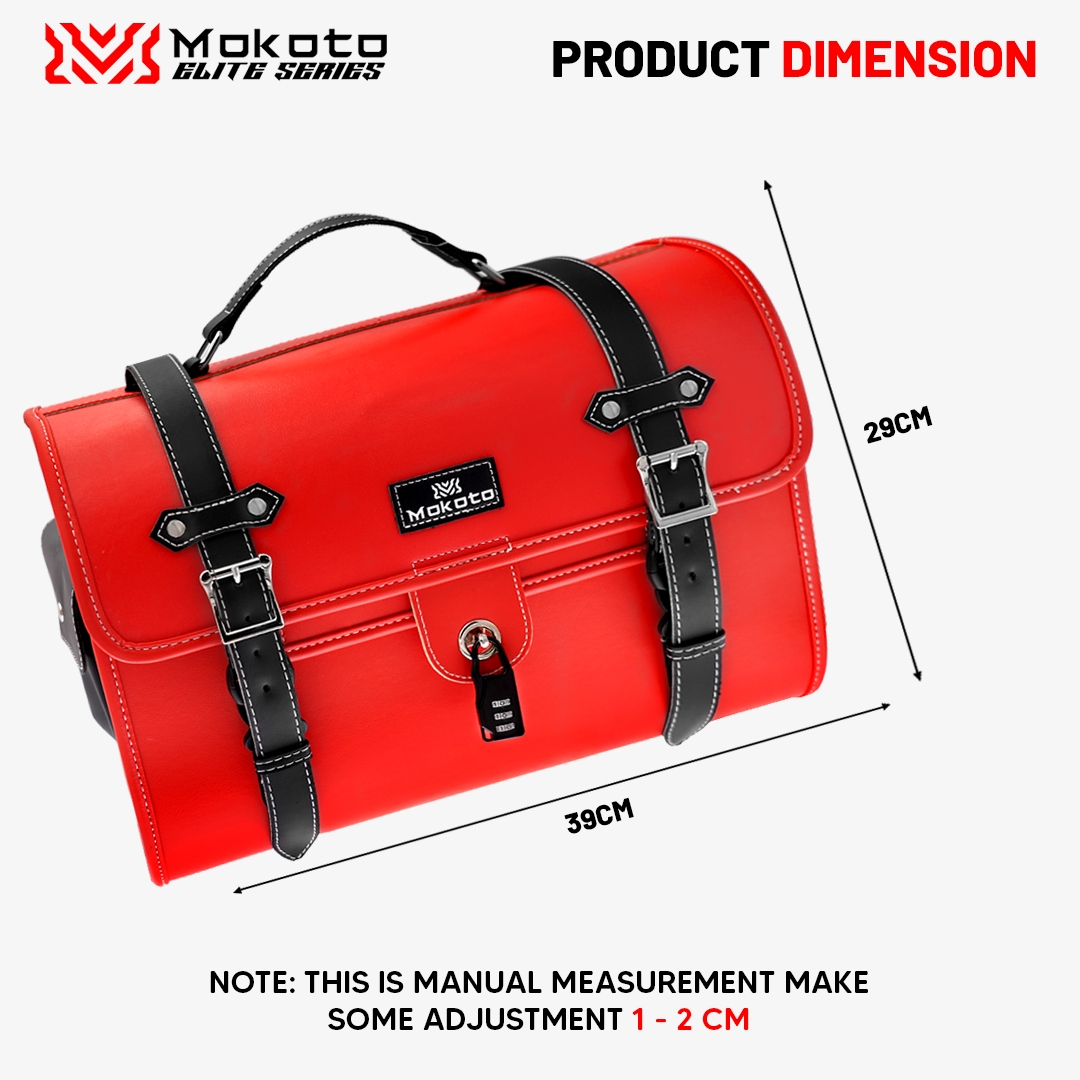 MOKOTO ELITE REAR SIDE BAG TAIL BAG FOR VESPA FAZZIO BENE LUGGAGE ...