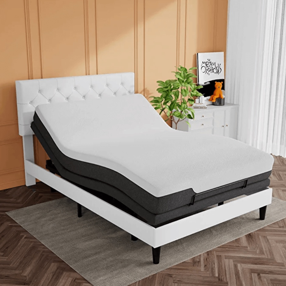 Comfort Living Adjustable Bed Signature Smart Electric Bed Frame ...