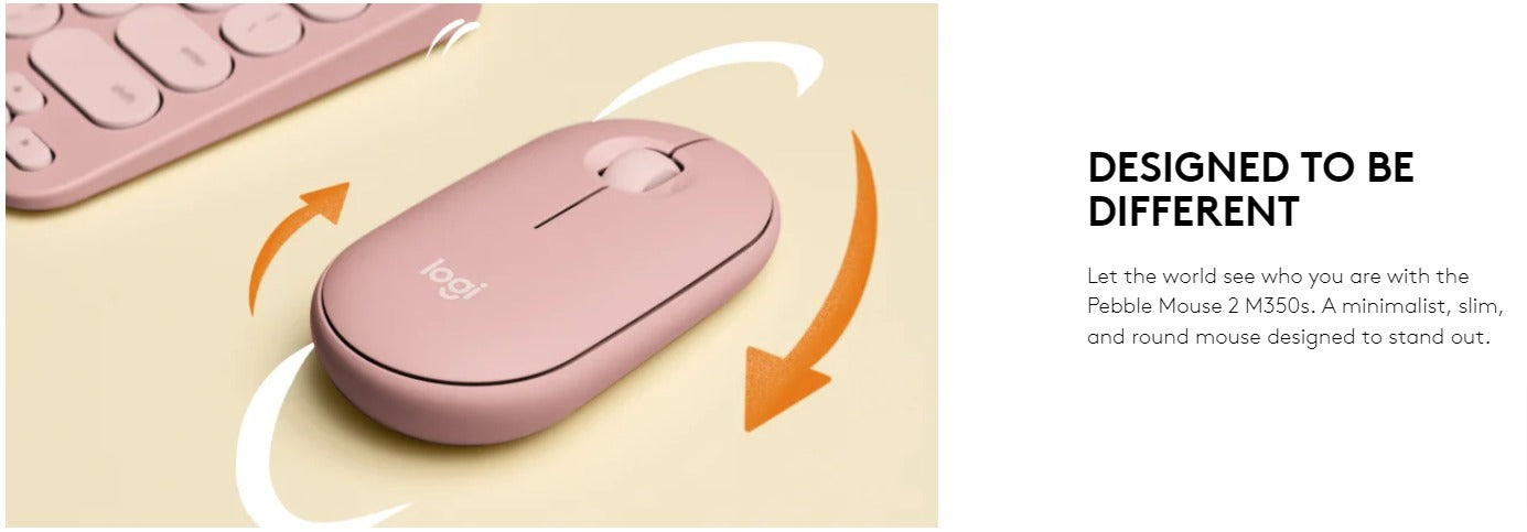Logitech Pebble 2 M350S Wireless Mouse (White) | Shopee Philippines