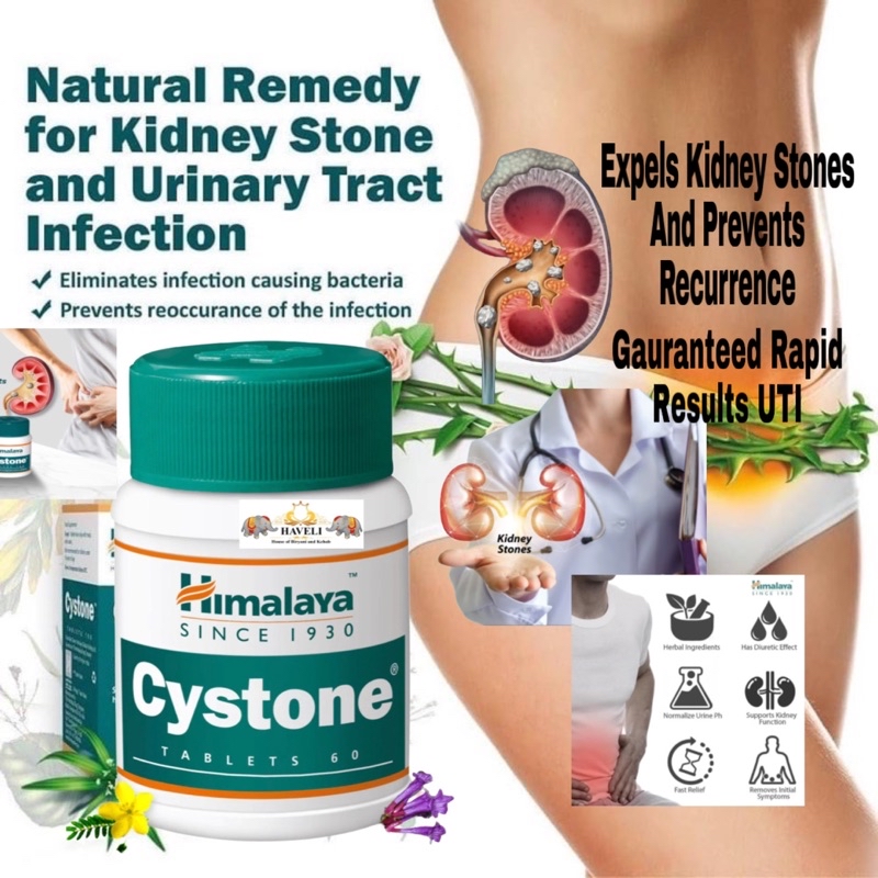 Himalaya Cystone Naturally Treat Kidney Stones And UTI | Shopee Philippines