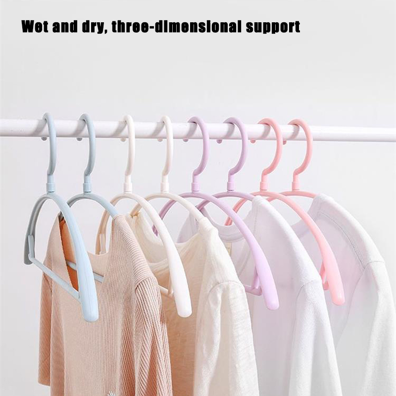 10 pcs with 2 hooks Drying Hanger Clothes Hanger shelf Shirt T-shirt ...
