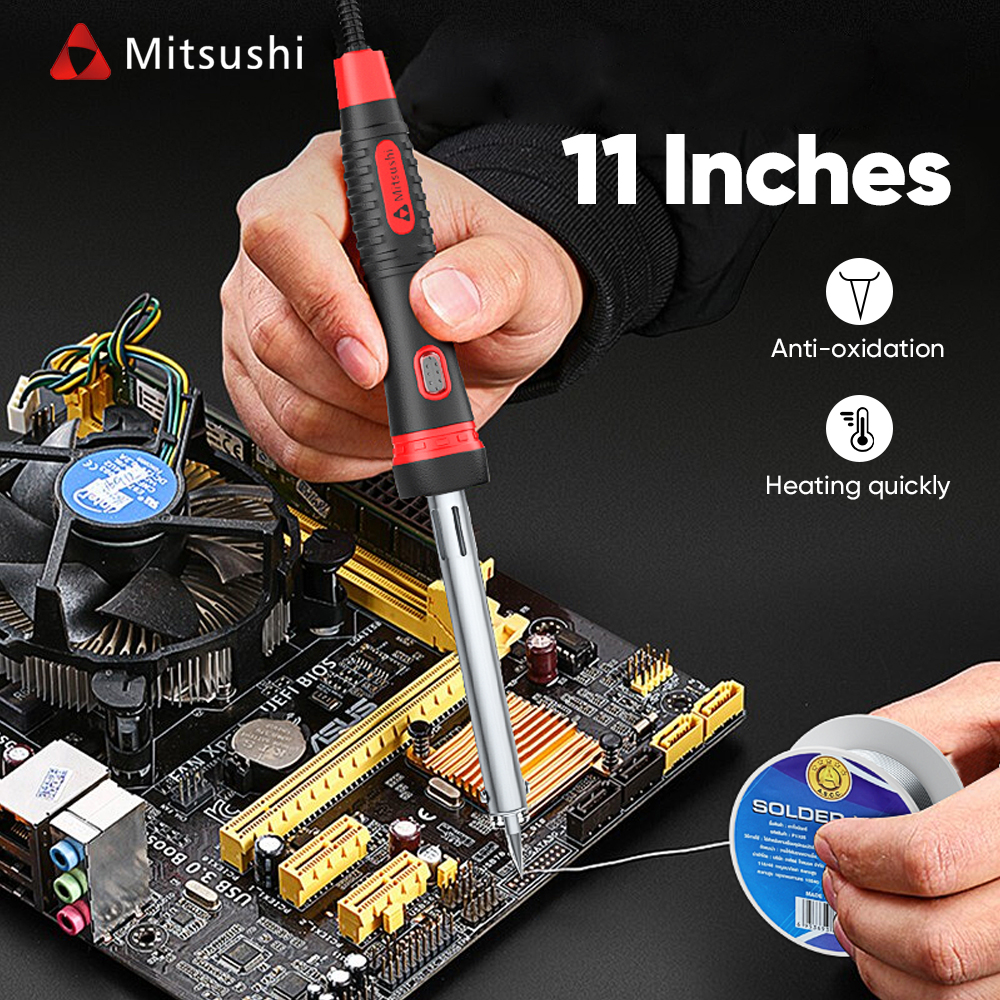 Mitsushi 220V 60W Electric Welding Soldering Iron Kit Soldering Tools ...