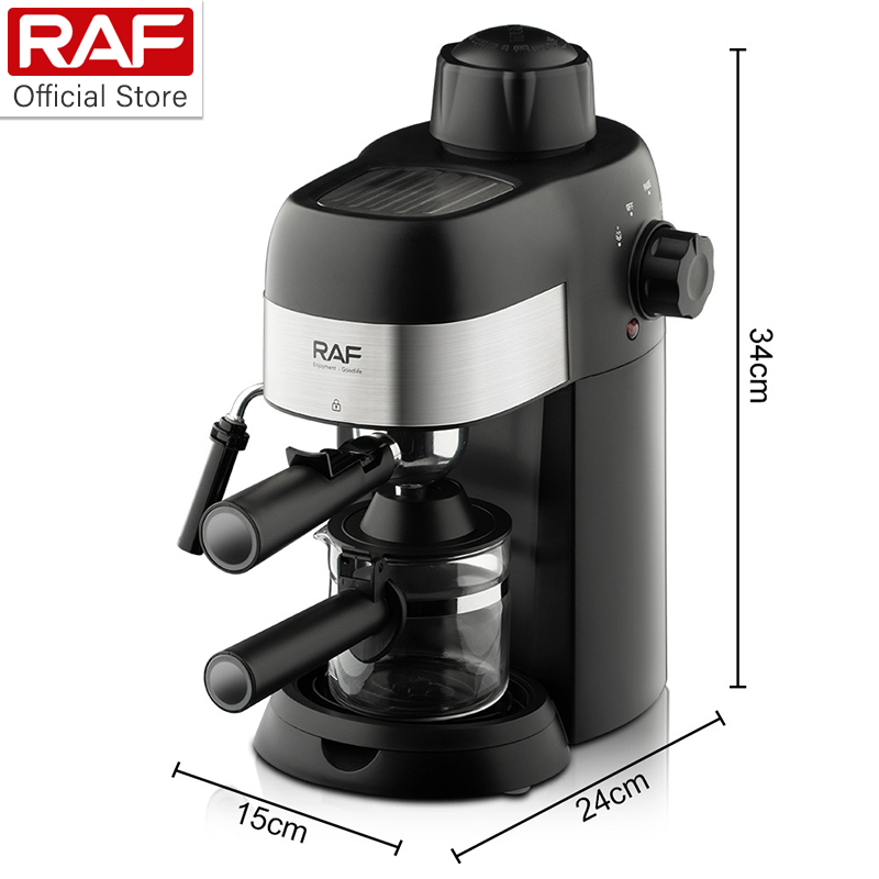 RAF Espresso Machine Italian Espresso Coffee Maker Machine with Milk ...