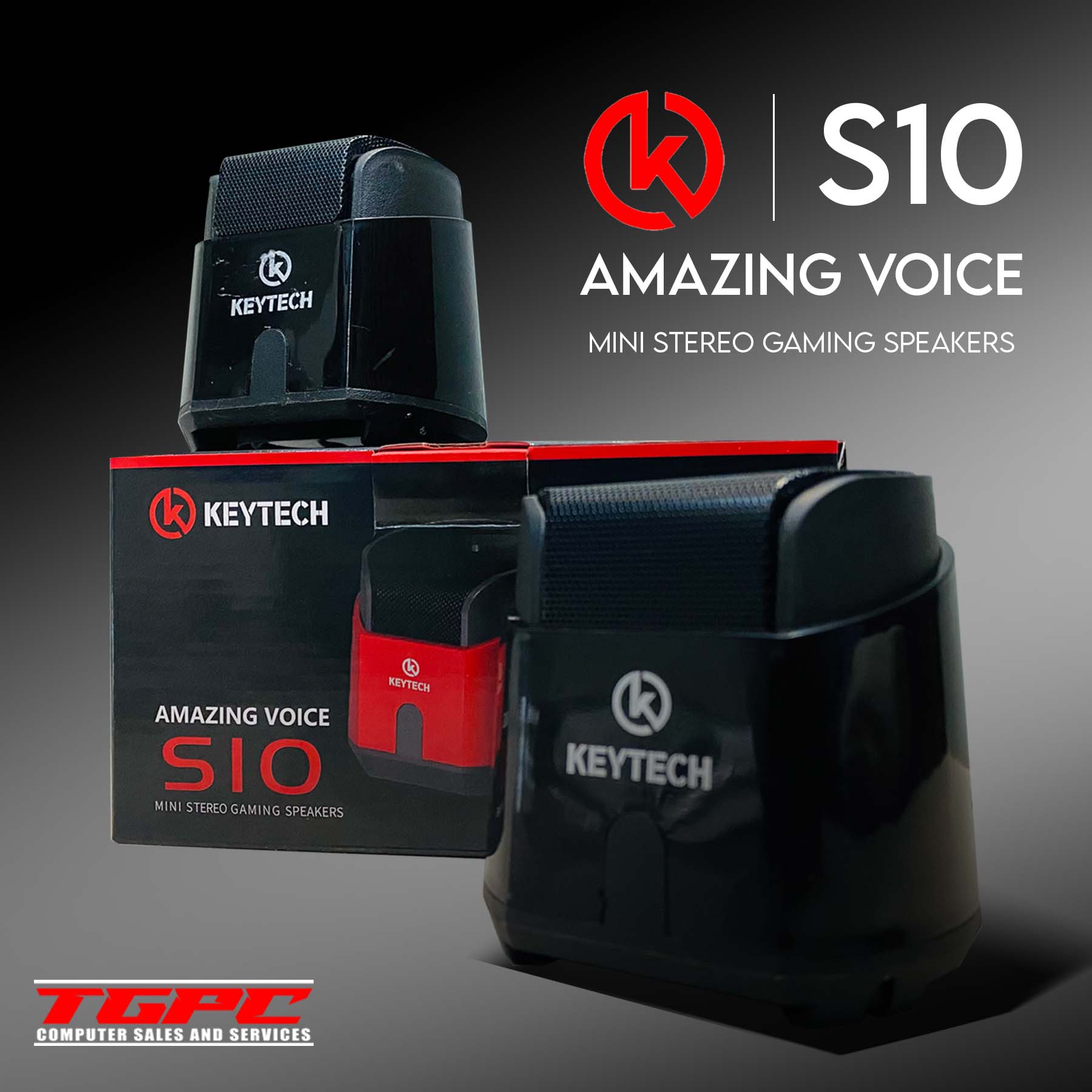 KEYTECH S10 SPEAKER Deep Bass | Shopee Philippines