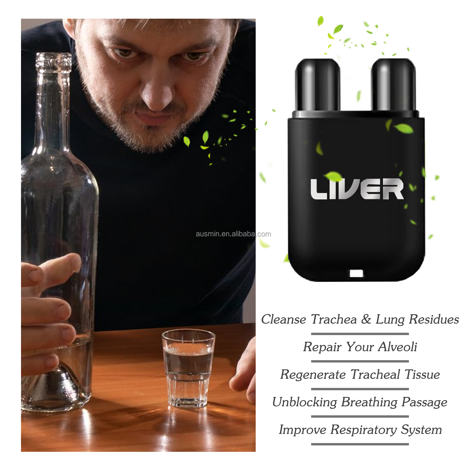 Skyvii Inhaler For Nose Nasal Inhaler Double Energy Vegan Liver ...