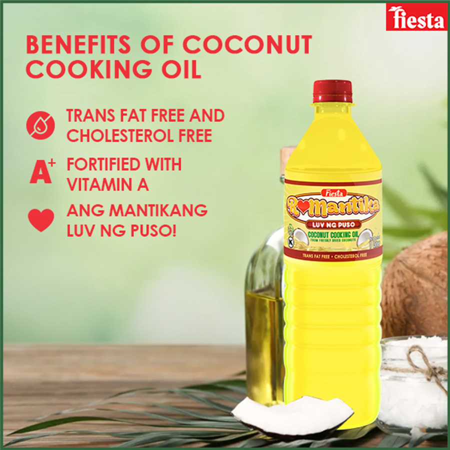 Fiesta Romantika Coconut Cooking Oil 17 Kilos | Oil | Mantika | Shopee ...