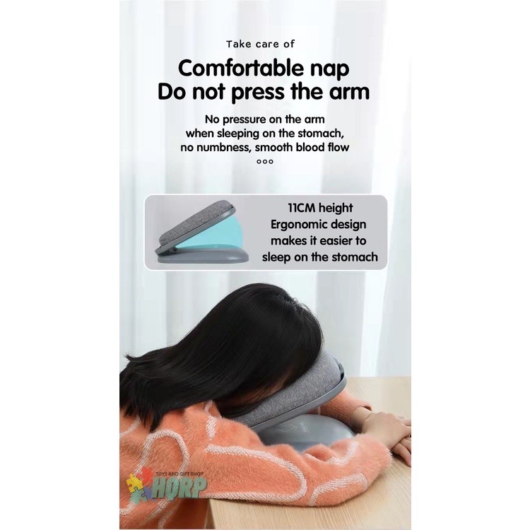 Office Desk Portable Nap Pillow for office Foldable School Desk Nap ...
