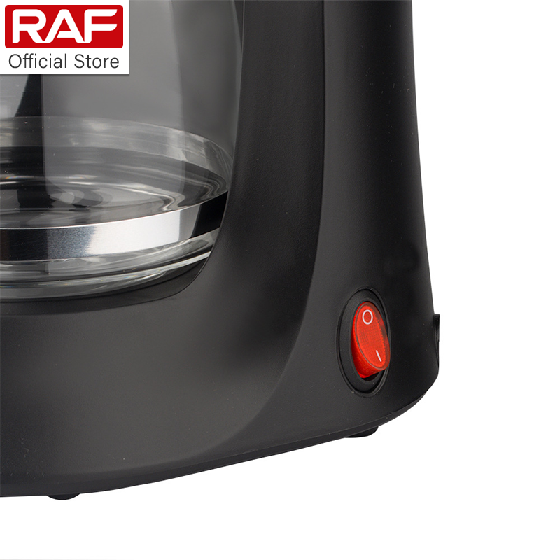 RAF Coffee Maker 600ML Coffee Machine Household Americano Drip Electric ...