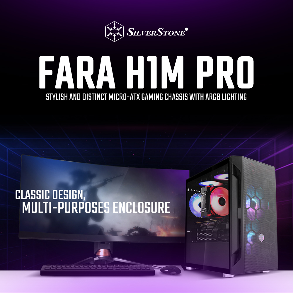 EasyPC| Silverstone FARA H1 PRO and R1 PRO PC Case with 3 and 4 ARGB ...