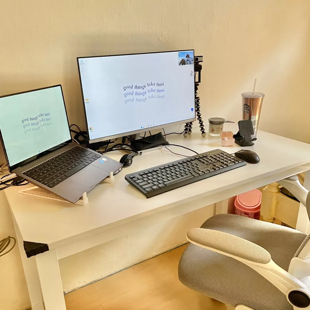 Computer Table Desk, 140/120/100/80cm Solid Wood Furniture Home Study Desk, Company Office Table ...