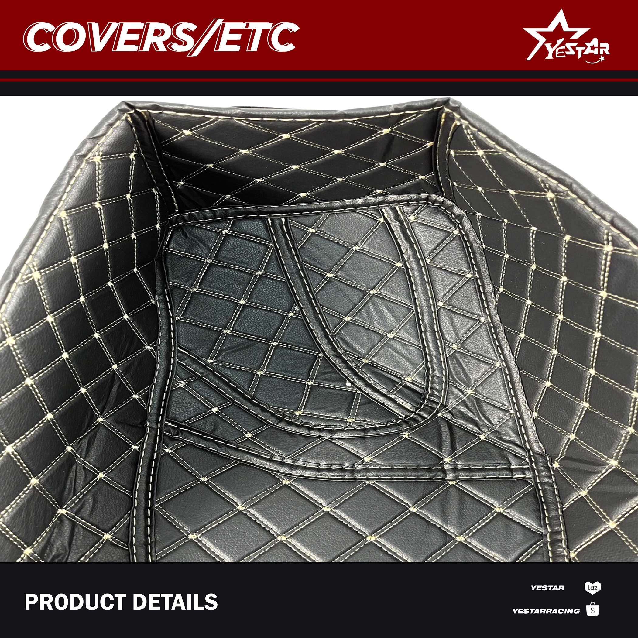 Yestar Ubox Seat Cover For Honda ADV 160 Pixies Ubox Seat Compartment ...