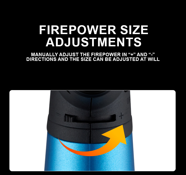 Hoba Filled jet torch lighter gas flame brazing gun toolfor kitchens ...