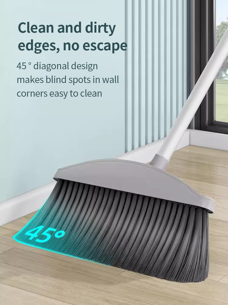 ICON Broom And Dustpan Set 2in1 Dust Pan With Handle Cleaning Brush ...