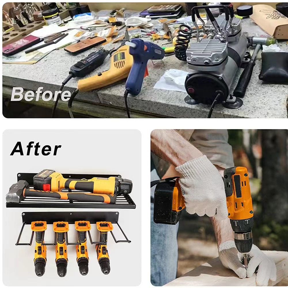 Hand Power Tools Organizer Rack Wall Mounted Power Tool Organizers ...