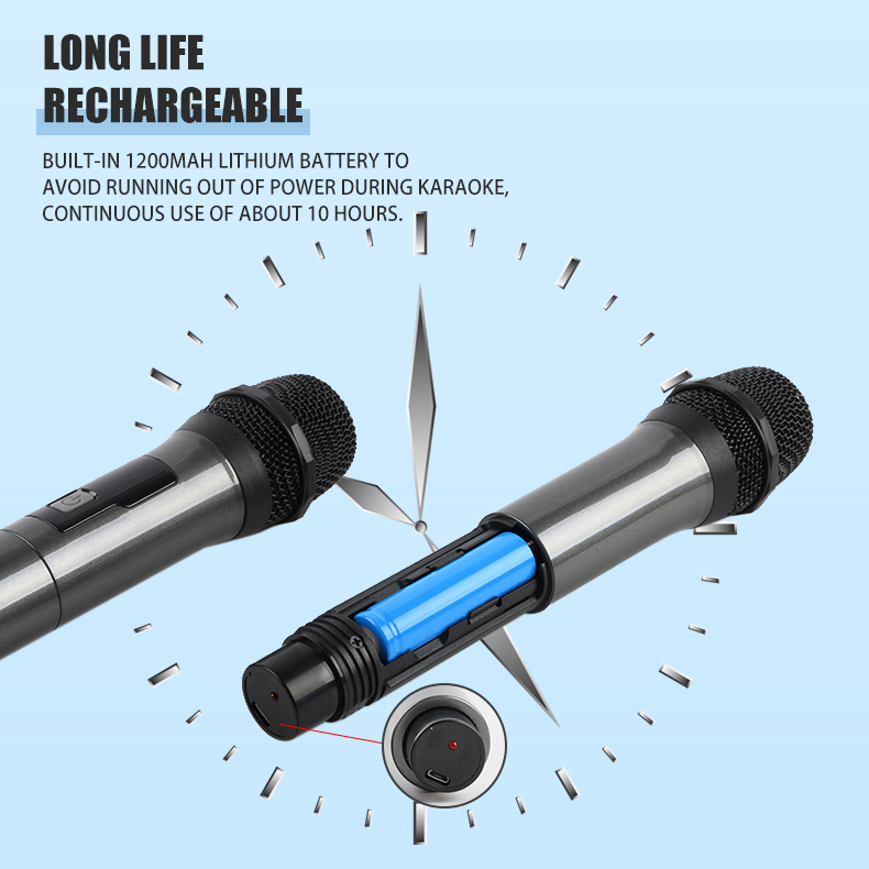 Rayhayes rechargeable wireless microphone original handheld suitable ...