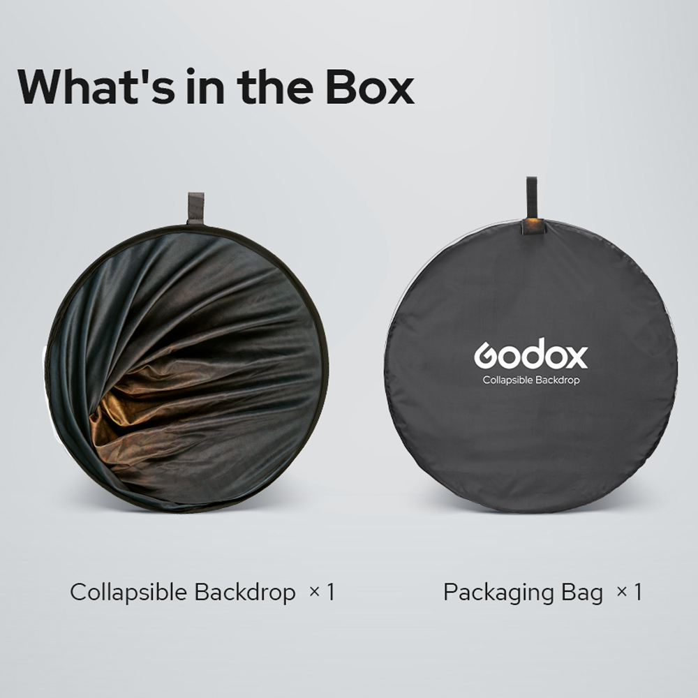 Godox Collapsible Backdrop 1.5 x 2m Abstract Texture Easy Set Up w ...