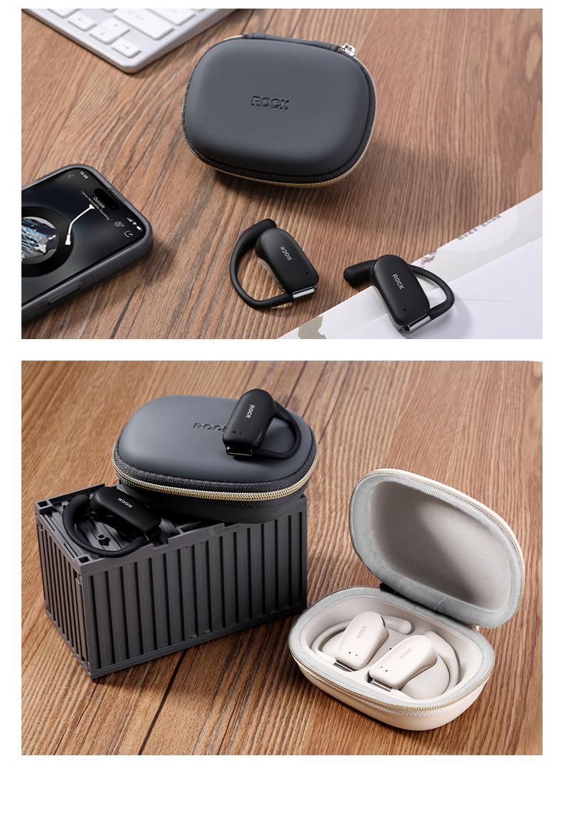 Rock Space X900 OWS Bluetooth 5.3 Earphones Open Ear Wireless Earbuds ...
