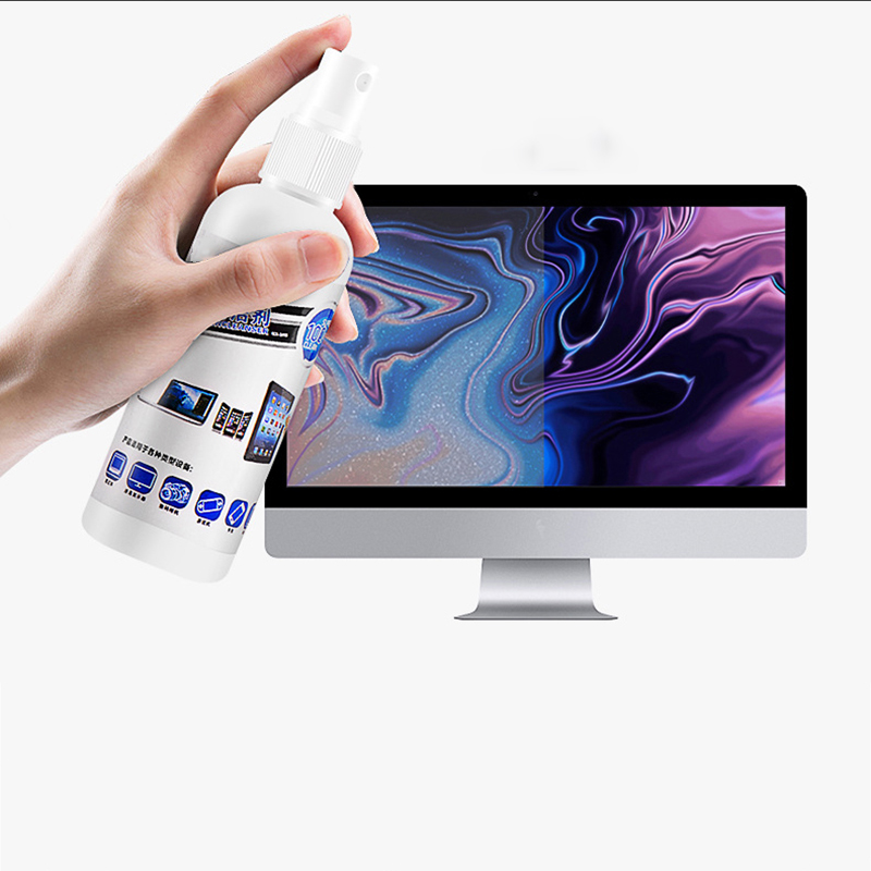 3 in 1 Screen Cleaner Spray Kit for Computer TV Cell Phone Screen ...