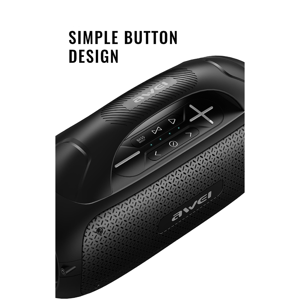 Awei Y886 80W Portable Outdoor Speaker Bluetooth Wireless Karaoke ...