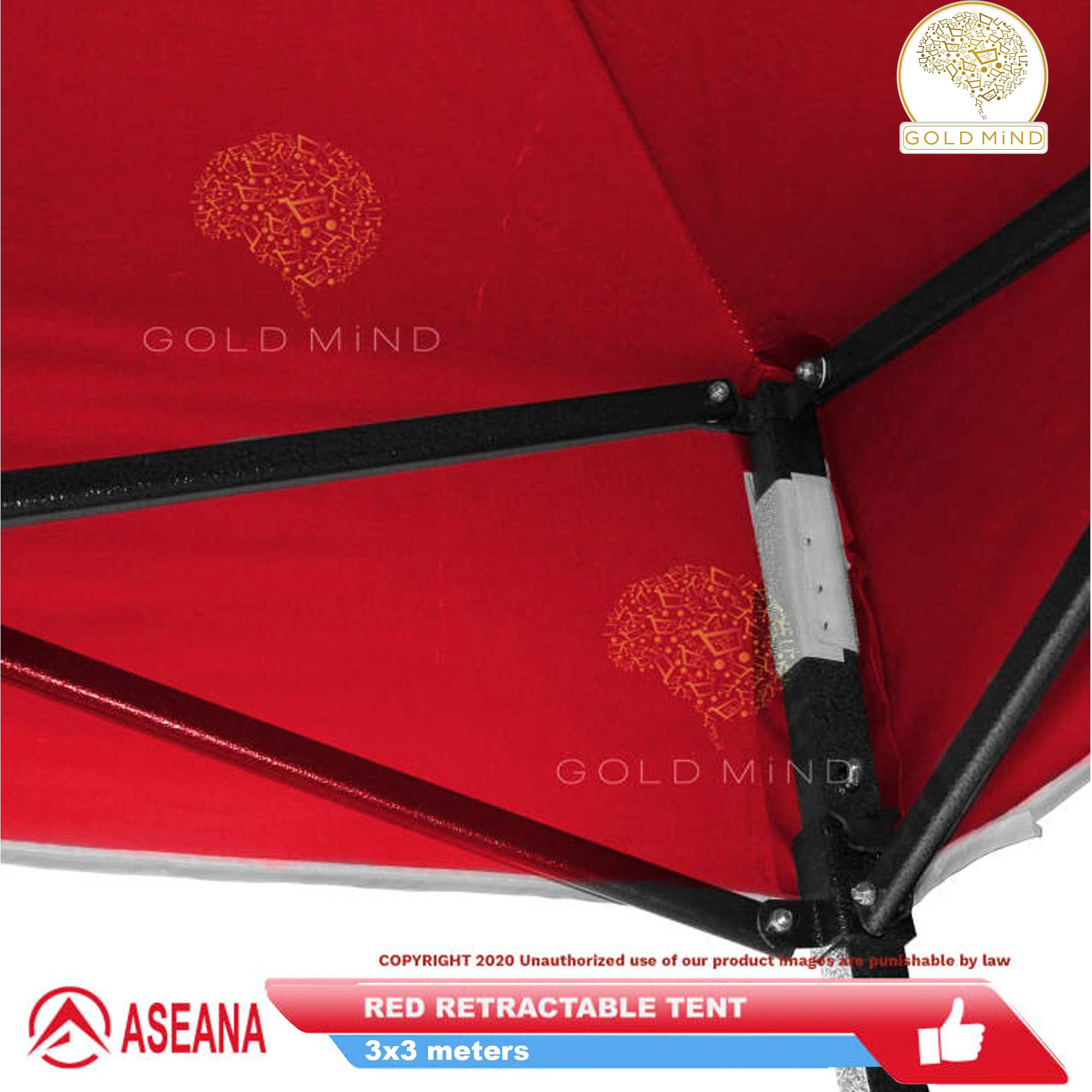 ASEANA 3x3 meter Canopy Tent/ Gazebo Tent/ Retractable Tent (FRAME ...