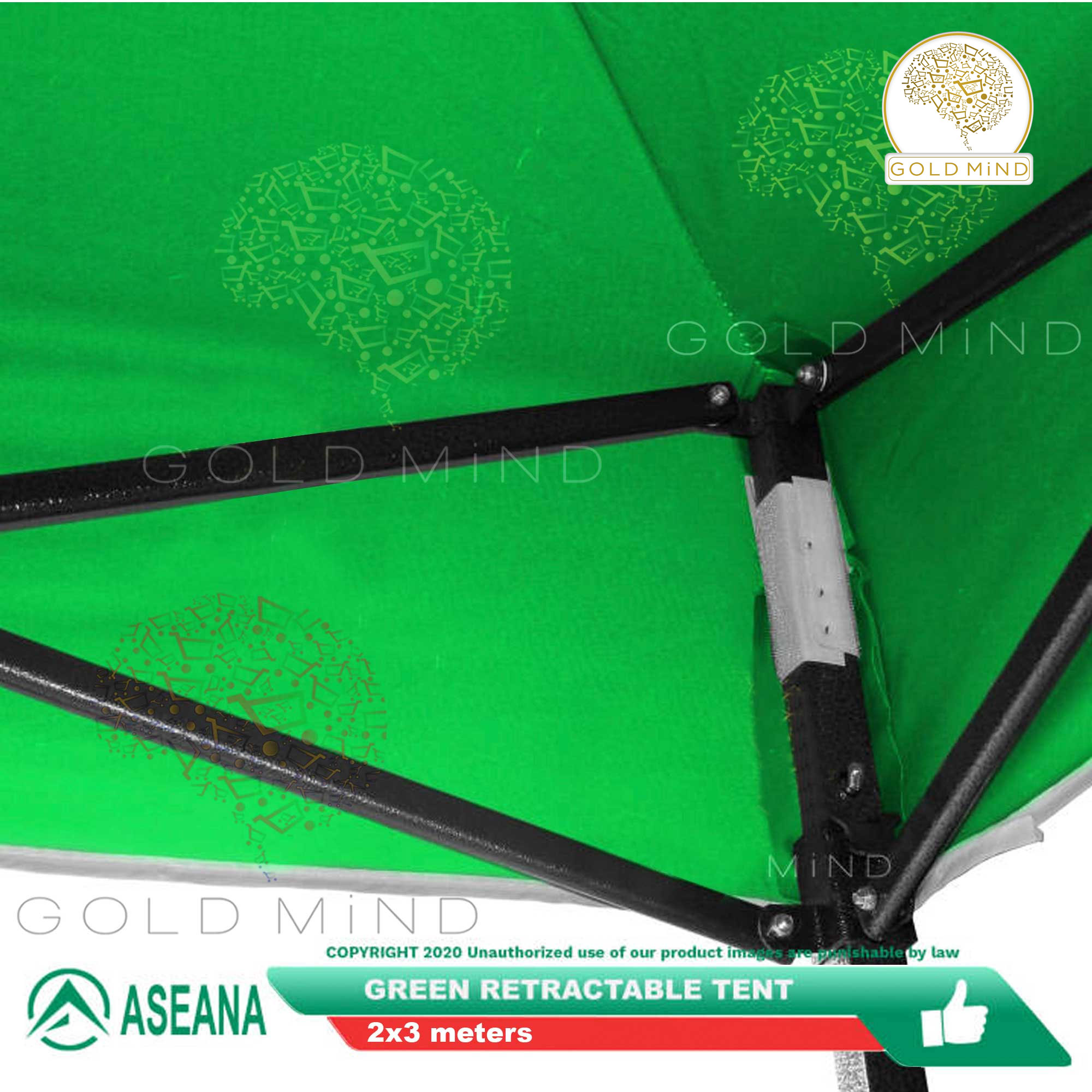ASEANA 2x3 meter Canopy Tent/ Gazebo Tent/ Retractable Tent (FRAME ...