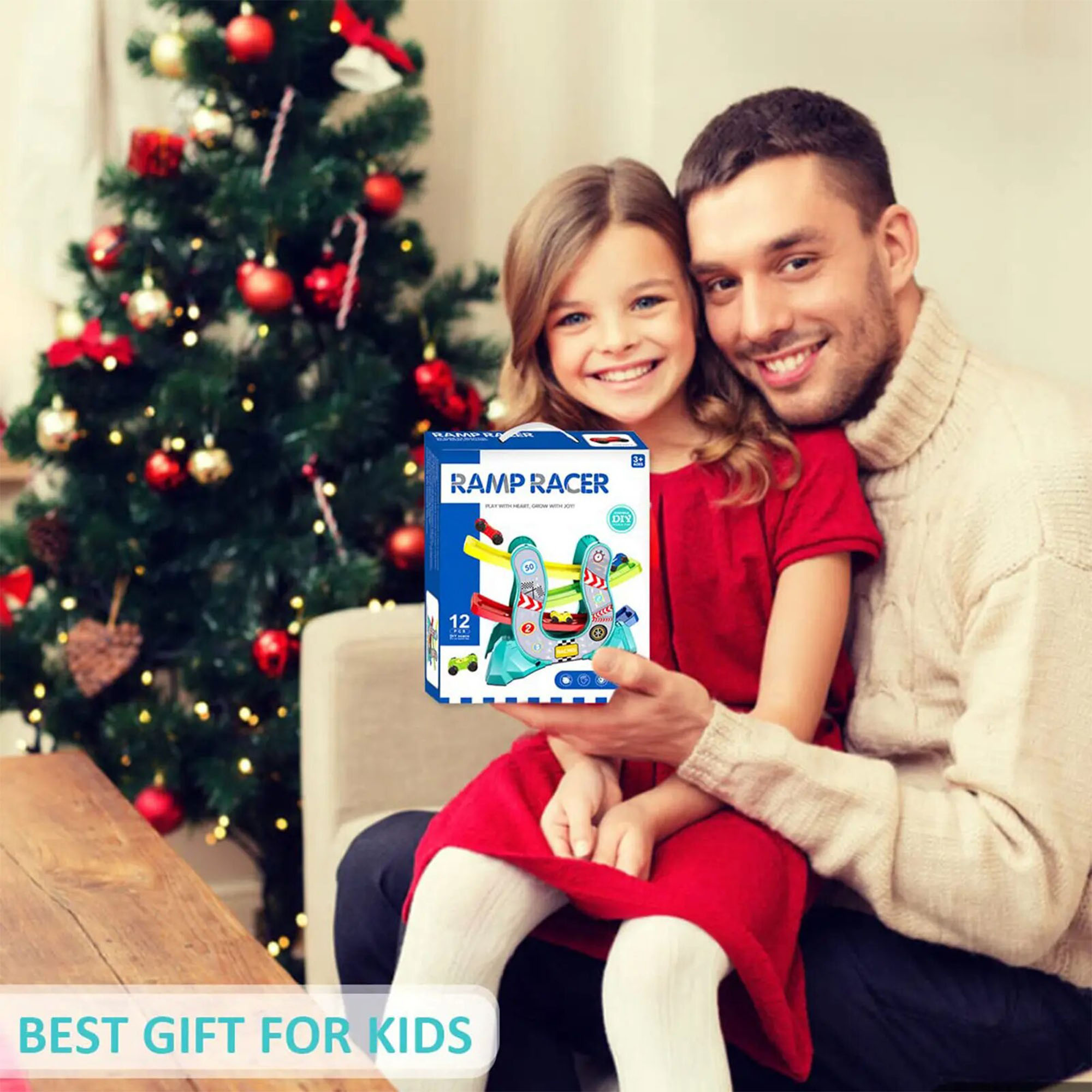 Multilayer Racing Cars Ramp Racer Track With Gliders Little Car For ...