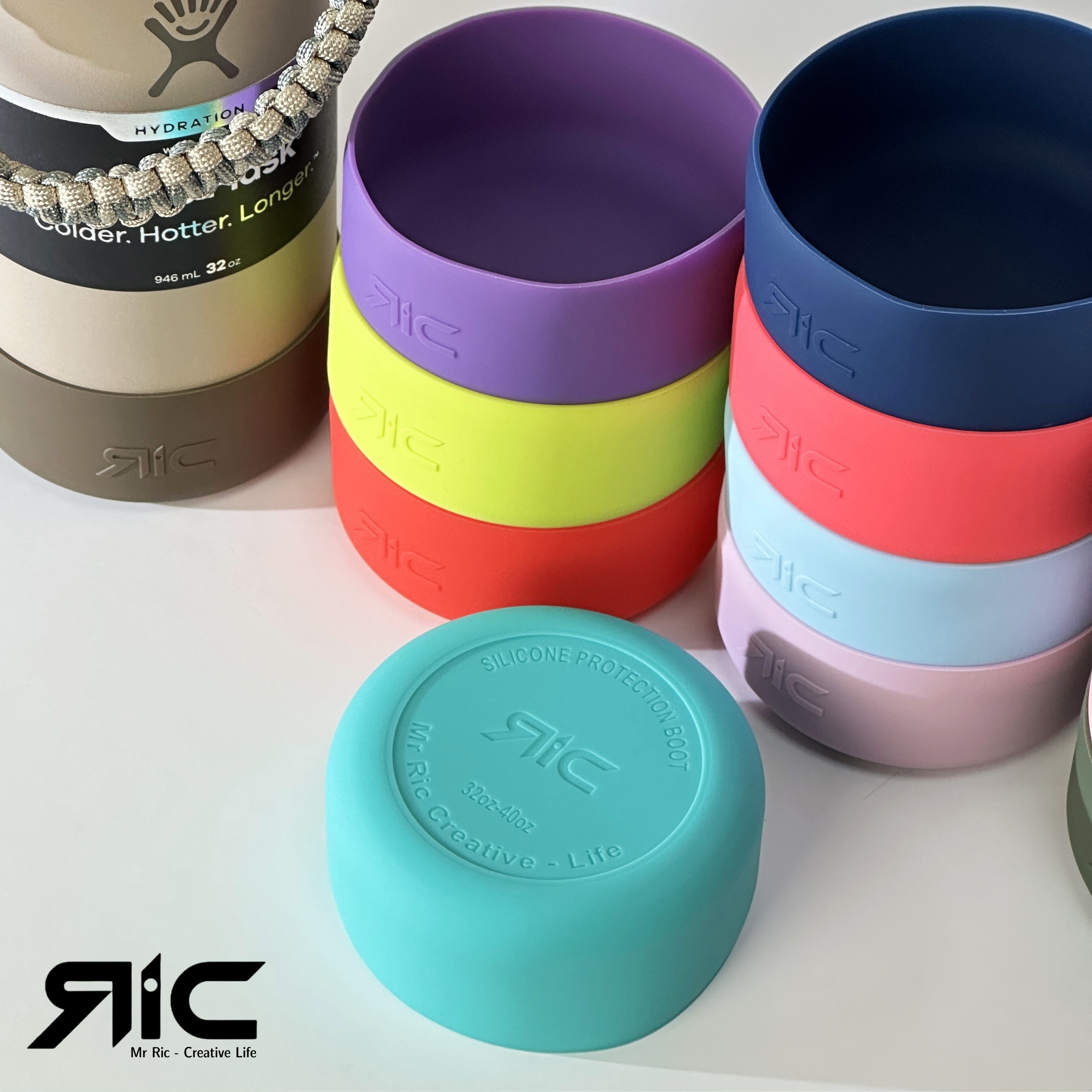 Mr RIC High Quality Silicone Boot Protection Sleeve Tumbler Water ...