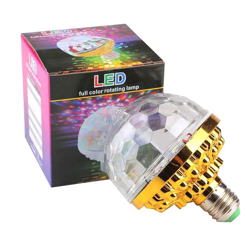 Colorful Rotating Light Bulb KTV sox Color Flashing Stage Room Dancing ...