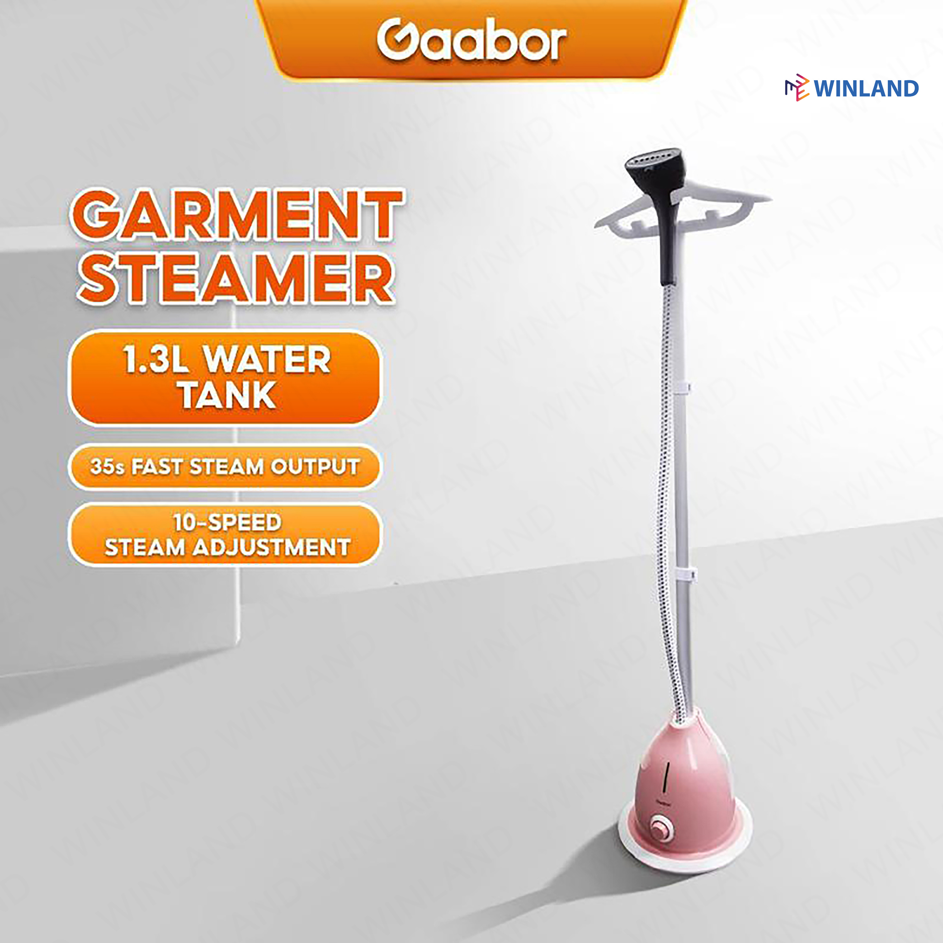 Gaabor by Winland Garment Steamer High Penetrating Power Quick Ironing ...
