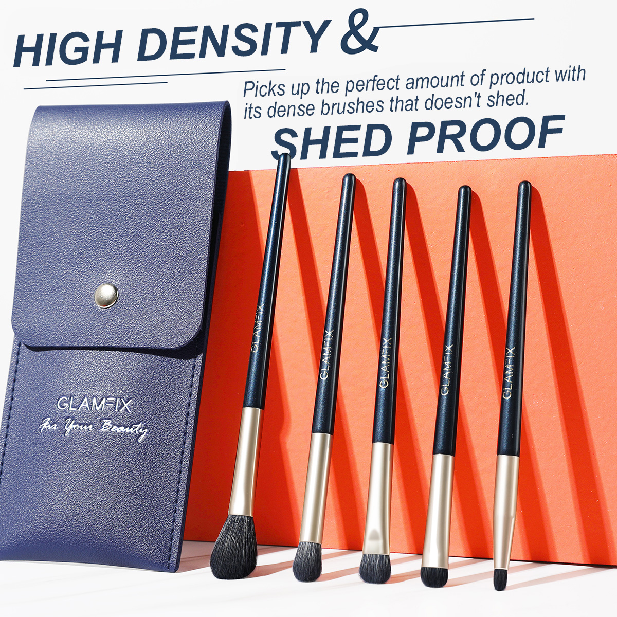 GLAMFIX Exclusive Eye Brush Set- Eye Brush Eye Makeup Brush Set Make up ...