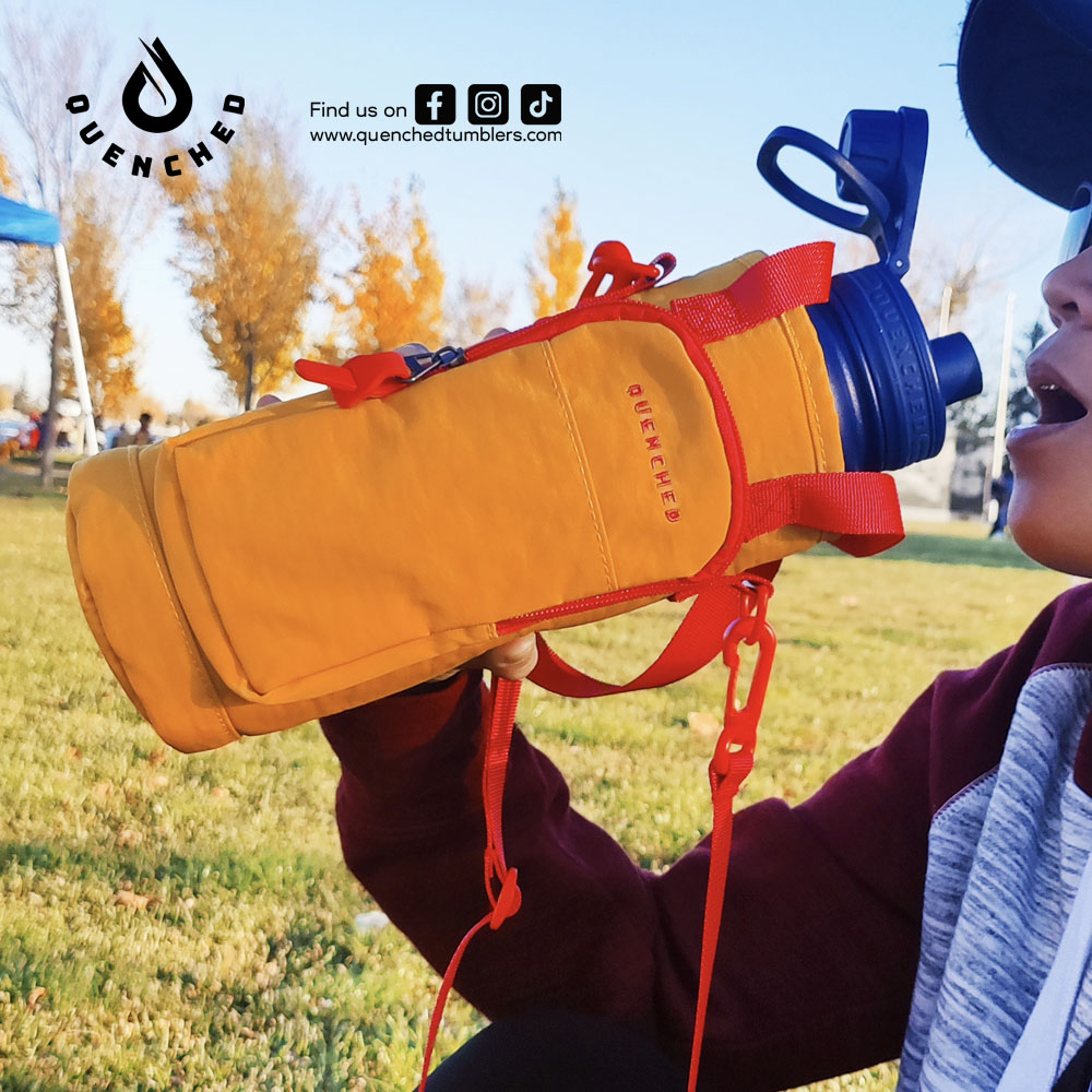 QUENCHED Sleeve Bottle Shoulder Bag Nylon+Polyester for Insulated ...