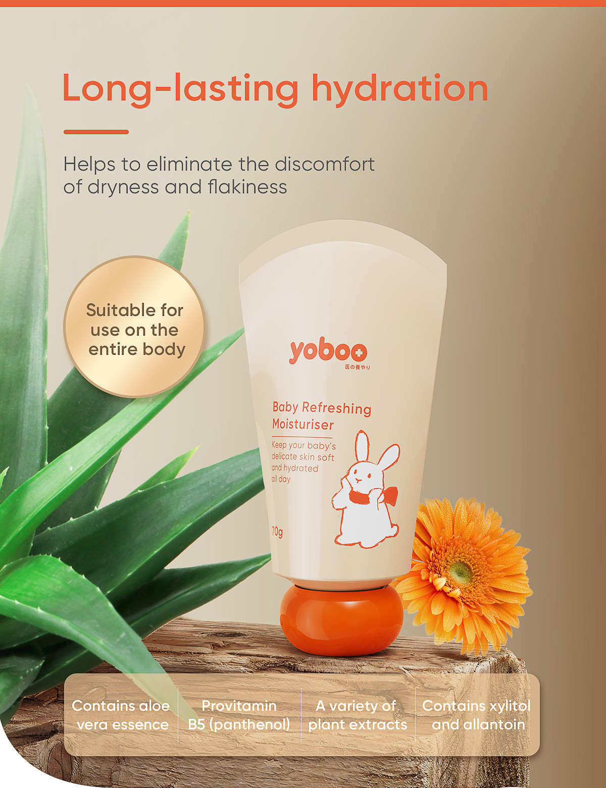 Yoboo Baby Moisturizer 70g I For Newborn babies | Shopee Philippines