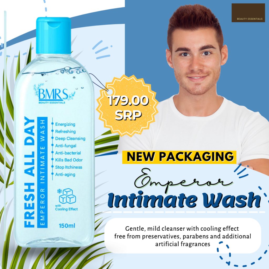 BUY 1 TAKE 1 Bmrs Fresh All Day Emperor Masculine Wash For Men 150 ML ...