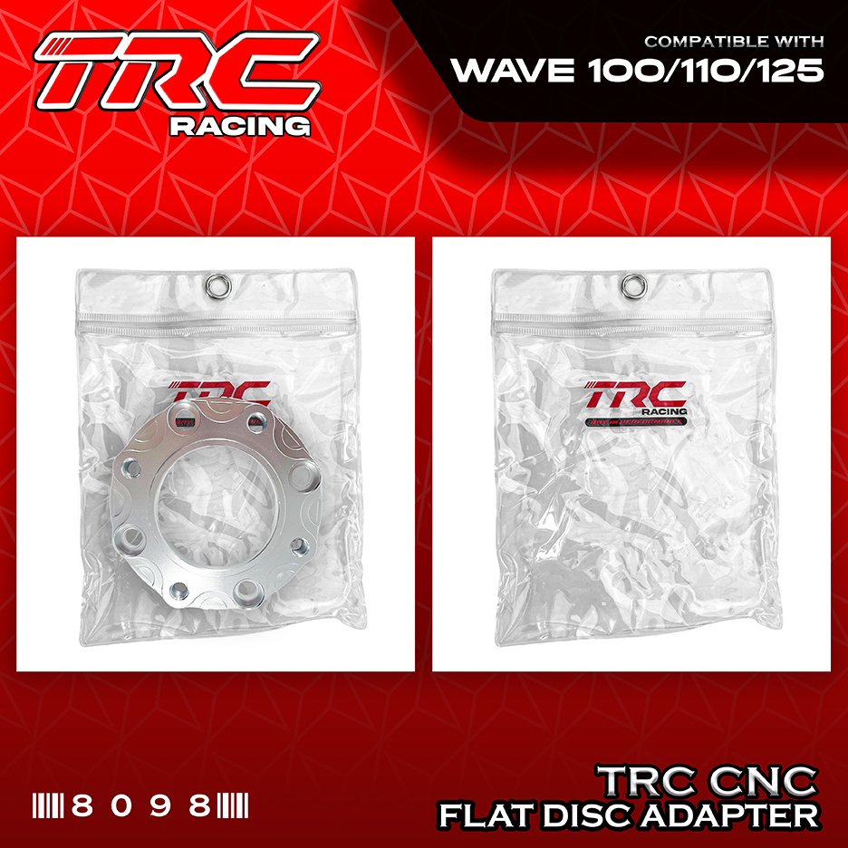 TRC RACING WAVE 125/110/100 FLAT DISC ADAPTER 8098 | Shopee Philippines