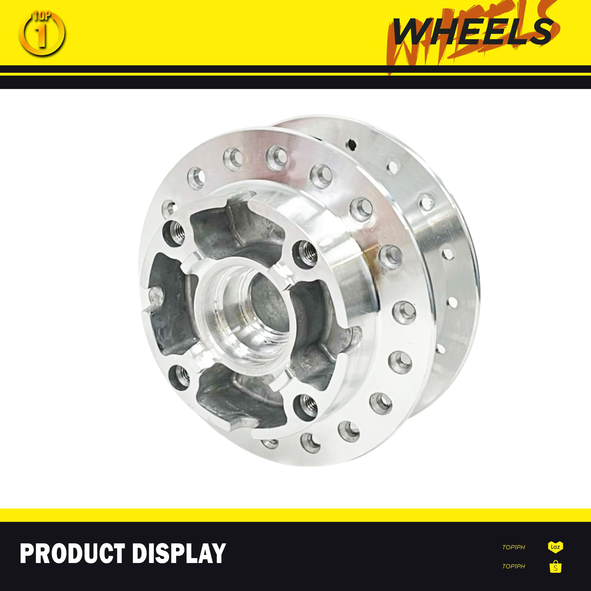 1 PC FULL CNC FRONT HUB FOR HONDA XRM 125 TRINITY MOTORCYCLE ( FLAT ...